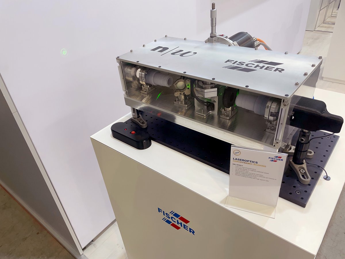 NEW LASER OPTICS AIR SPINDLE